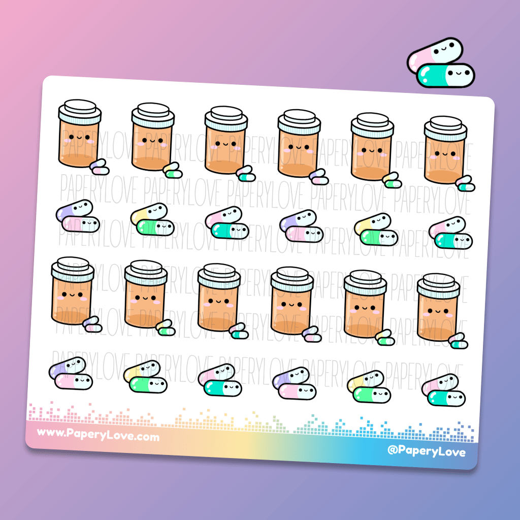 Planner Stickers | Medicine - PaperyLove
