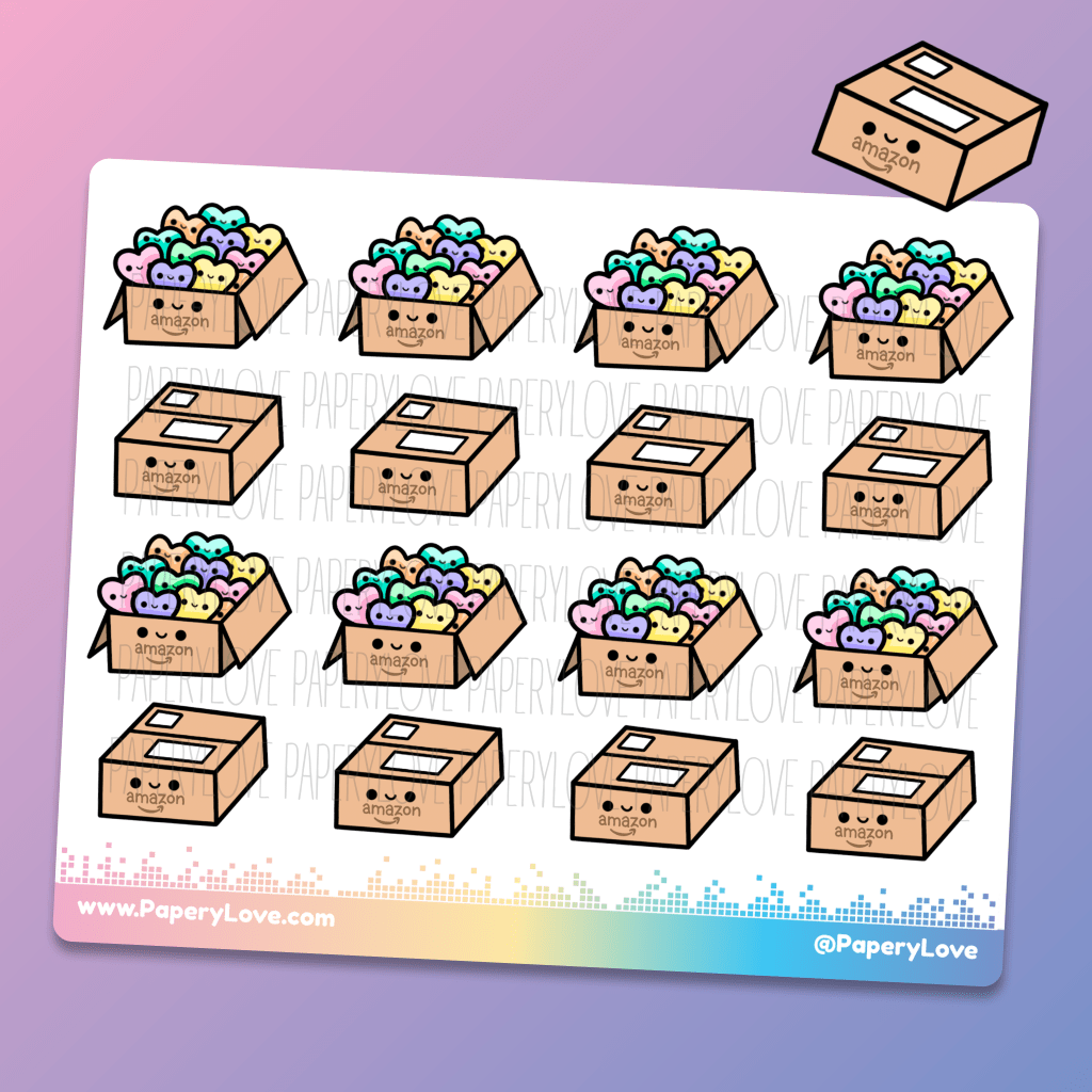 Planner Stickers | Amazon Package - PaperyLove